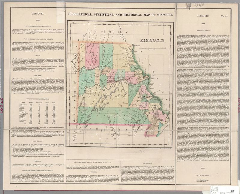 General | Maps of Missouri