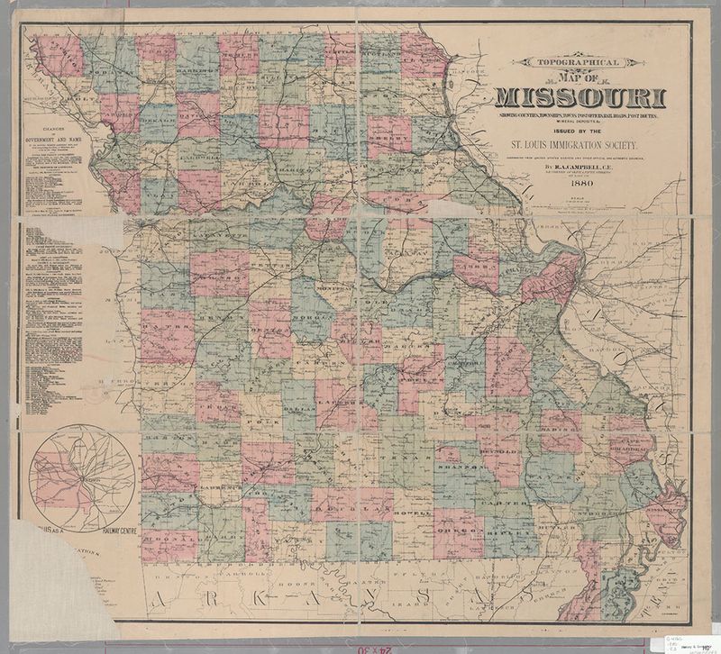 General | Maps of Missouri