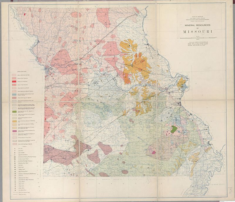 General | Maps of Missouri